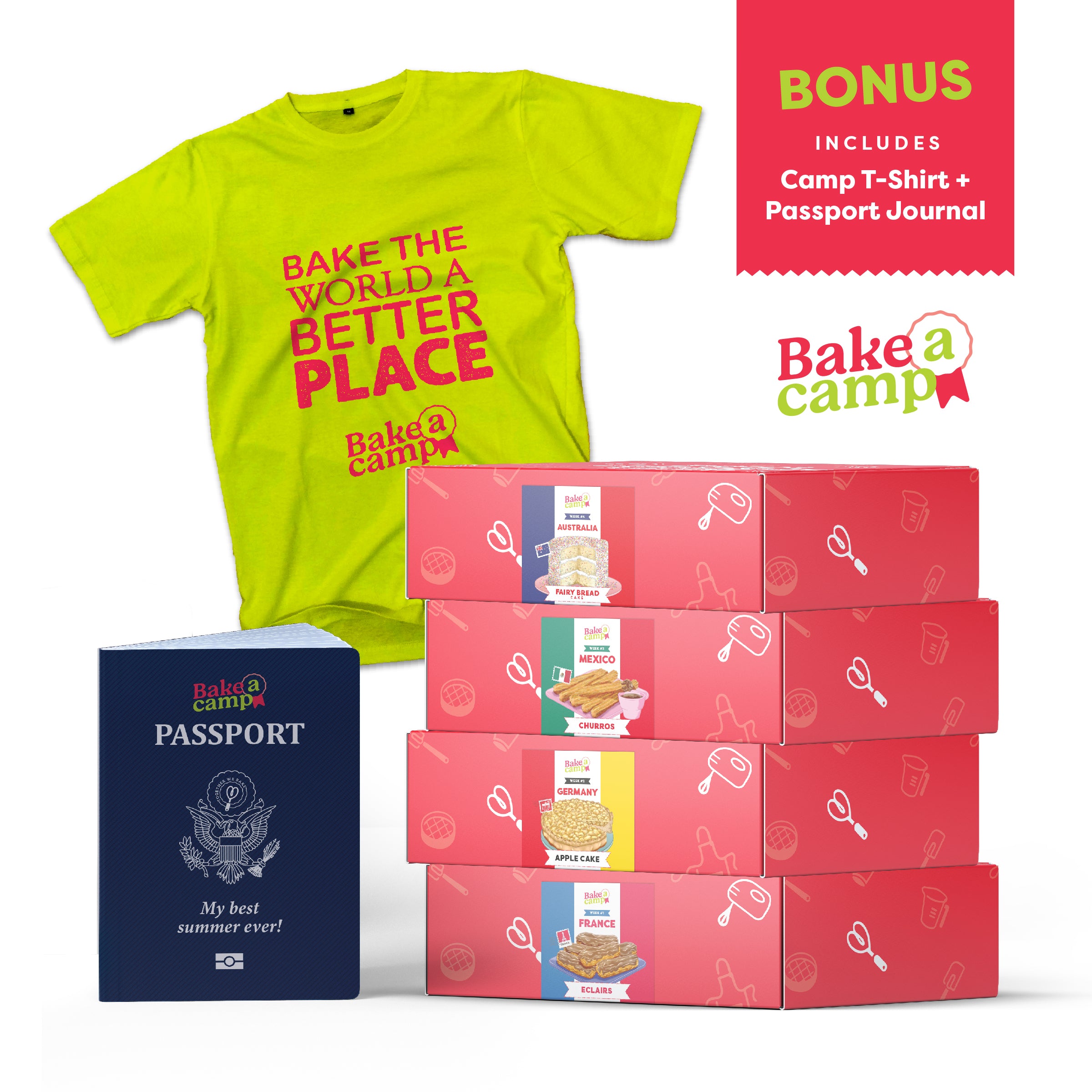 Summer Bake-A-Camp Global Edition Baking Kit – Baketivity