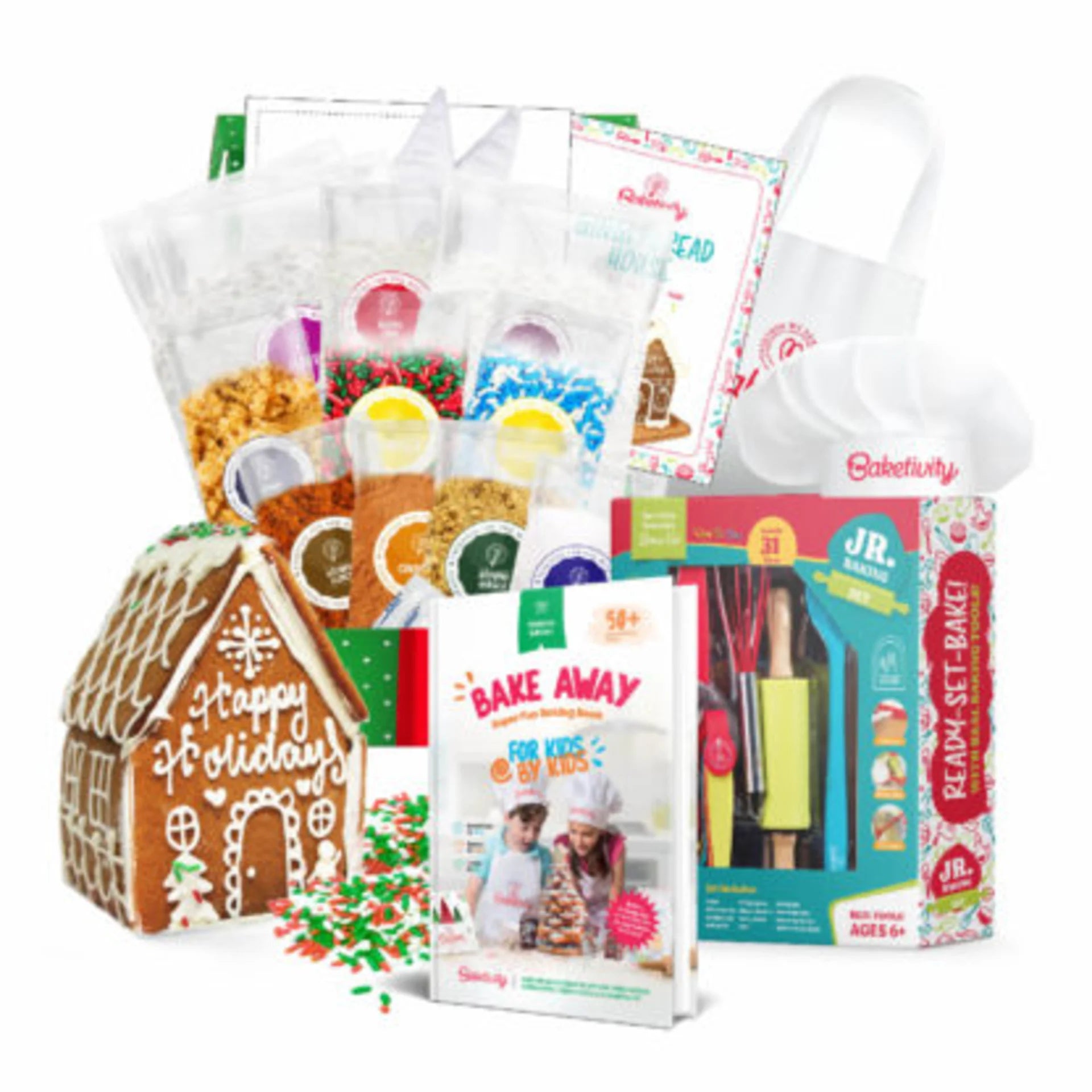 Ultimate Holiday Kids Baking Bundle – Gingerbread House Kit, Baking To ...