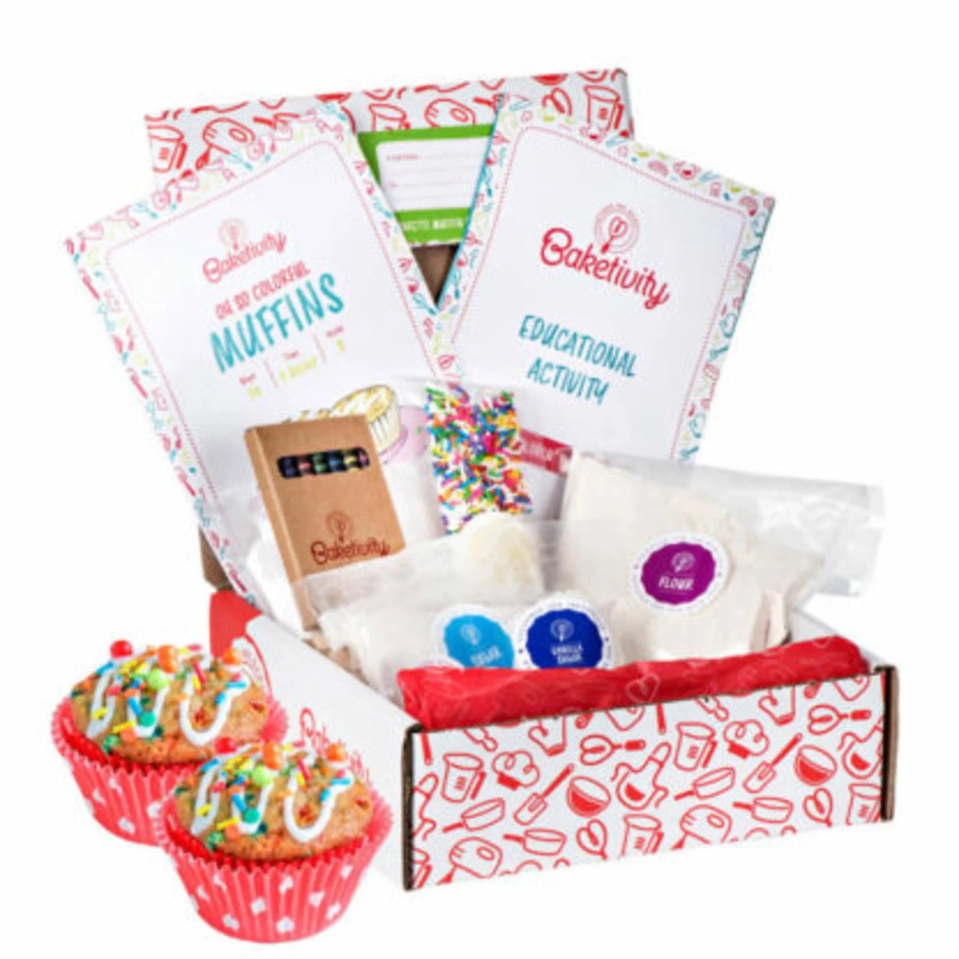 Confetti Muffins Baking Kit – Baketivity